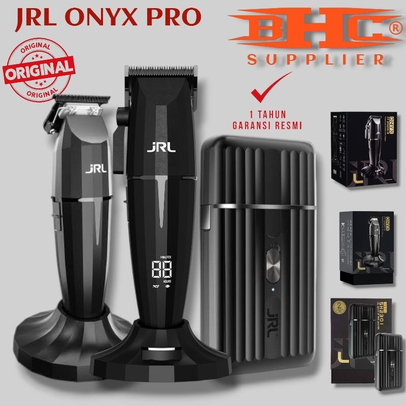 Jual JRL Onyx Hitam Black Original Hair Cliper Mesin Pencukur Rambut ...