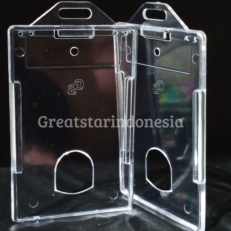 Jual Kirim Cepat FRAME ID CARD ACRYLIK KOTAK ID CARD TEMPAT ID CARD ...