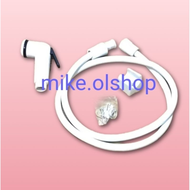 Jual Jet Shower PVC / Shower Bidet Putih / Shower Cebok PVC | Shopee ...
