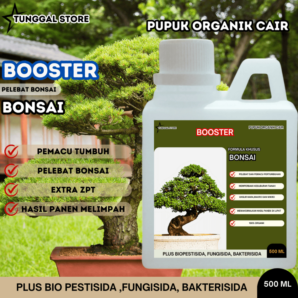 Jual PUPUK BOOSTER CAIR TANAMAN BONSAI, PUPUK PELEBAT BONSAI,PERANGSANG ...