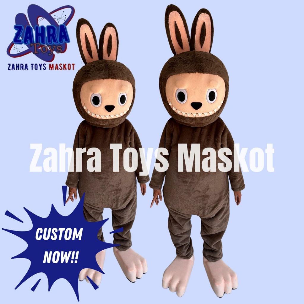 Jual Badut Labubu Viral ( CUSTOM ) By Zahra Toys Maskot | Shopee Indonesia