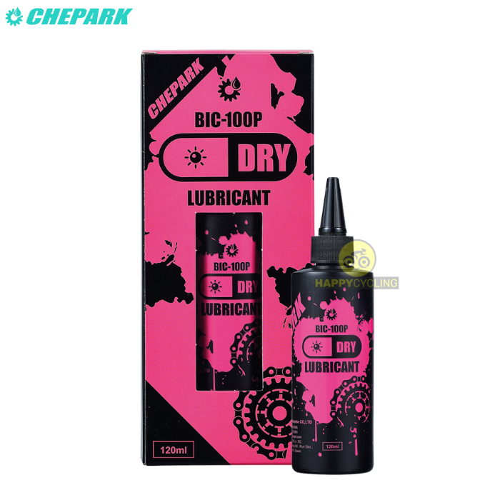 Jual Pelumas Oli Rantai Sepeda Chepark Dry Type Lubricant Happy Cycling ...
