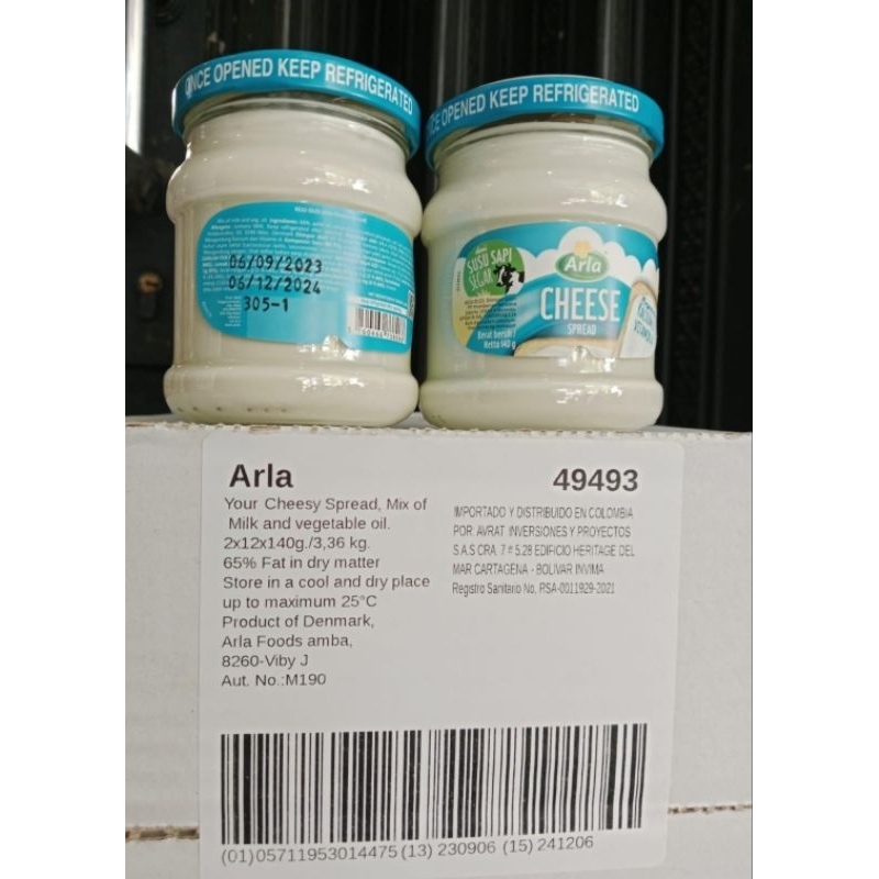 Jual ARLA Cheese Spread 140gram exp Desember 2024 | Shopee Indonesia