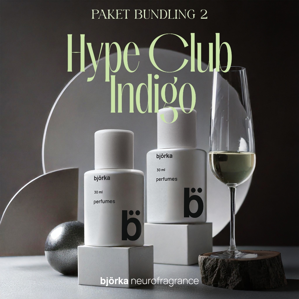 Jual Bjorka Parfum Paket Bundling 2 Botol Parfum (Hype Club - Indigo ...