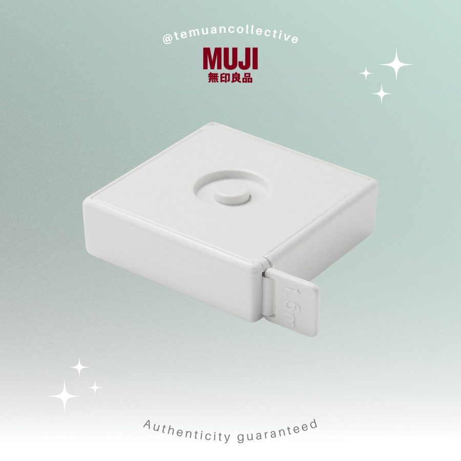 Jual MUJI Japan ABS Resin Glass Fiber Tape Measure - Original ...