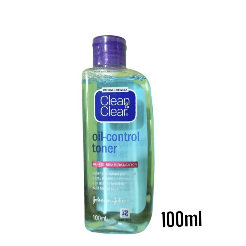 Jual clean & clear oil-control toner 100ml | Shopee Indonesia