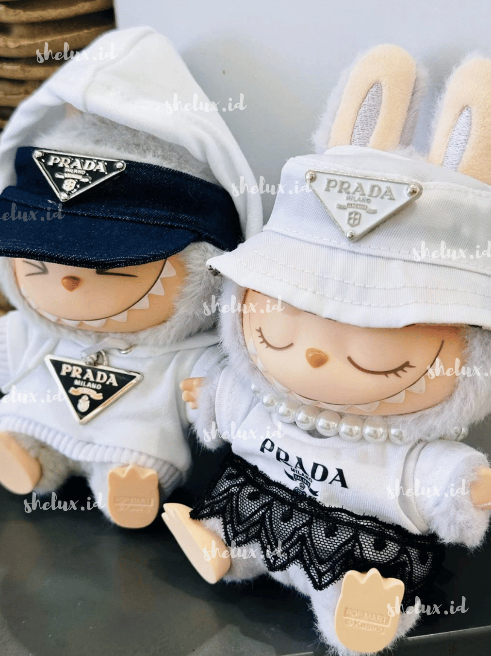 Jual (PO) PRADA ONLY Baju Branded Labubu PRADA Labubu V1 & V2 Baju ...