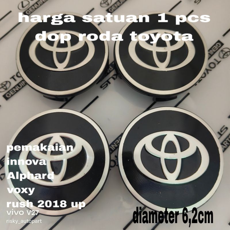 Jual dop roda tutup velg grand avanza innova rebond new rush 2016-2020 ...
