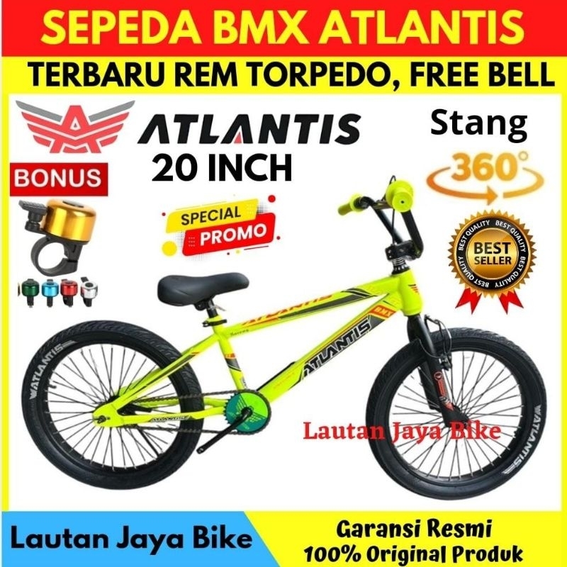 Jual SEPEDA BMX 20 ATLANTIS BARONG REM TORPEDO STANG ROTTOR NEW ...