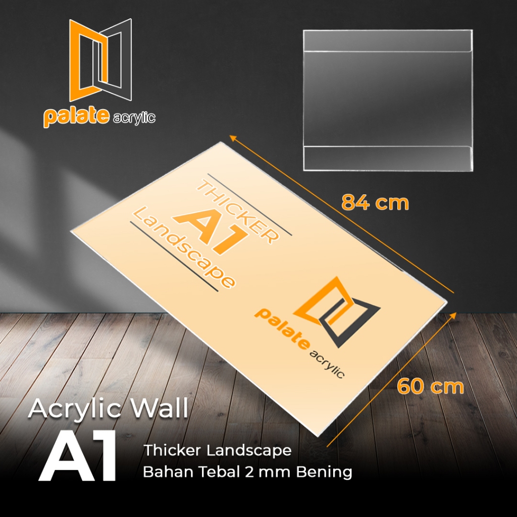Jual AKRILIK THICKER A1 2MM LANDSCAPE | Shopee Indonesia