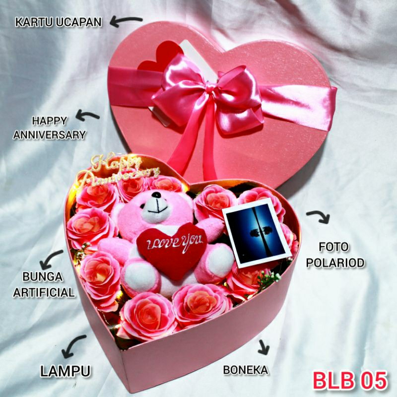 Jual bloom box unik gift hadiah unik untuk orang tercinta | Shopee ...