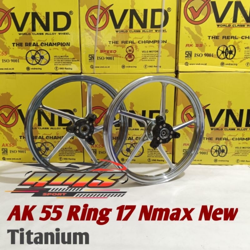 Jual VELG PELEK VELEK VND AK 55 ALL NEW YAMAHA NMAX 155 / NMAX TURBO ...
