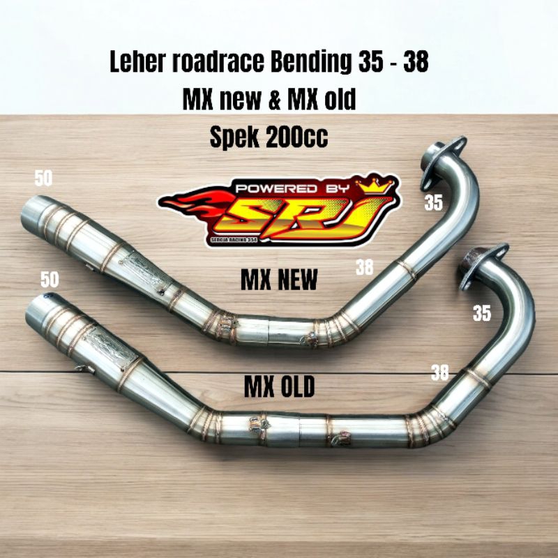 Jual leher pipa header knalpot srj racing 354 pipa depan 35 38 bending ...