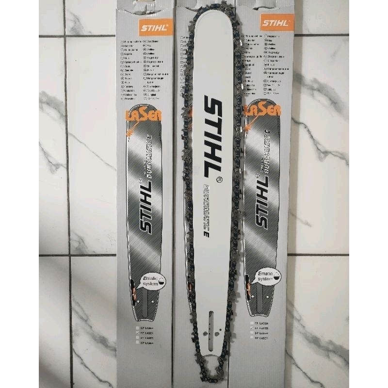 Jual Guide Bar dan Rantai Senso Chain Saw 22 Inch Stihl Original | Shopee Indonesia