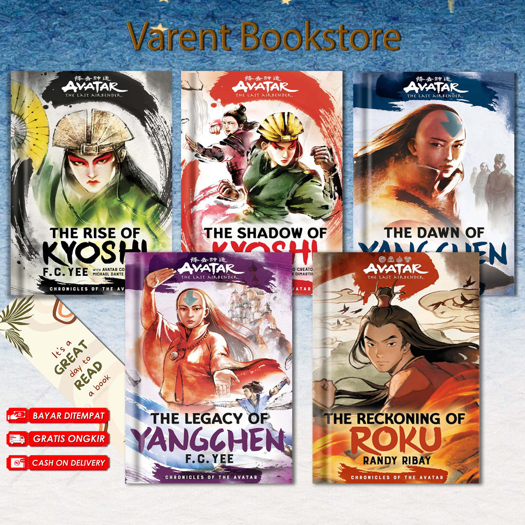 Jual Paket Bundling: Chronicles of the Avatar (5 book series) by F. C ...