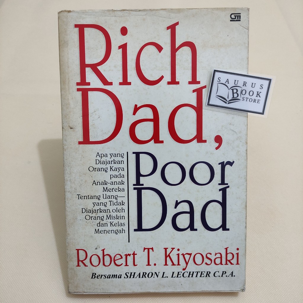 Jual (ORIGINAL) Buku Rich Dad, Poor Dad (Robert T. Kiyosaki) | Shopee ...