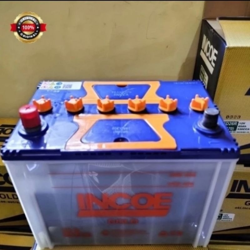 Jual Aki Mobil Mitsubishi Fuso Truk Truck, Kuda Bensin Accu Incoe Gold NS70 65Ah | Shopee Indonesia