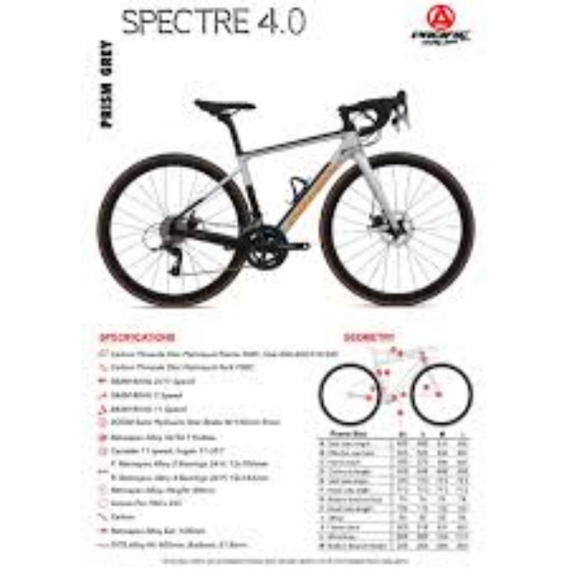 Jual sepeda Pasific spectre RB CN 700C 4.0 size 480 | Shopee Indonesia