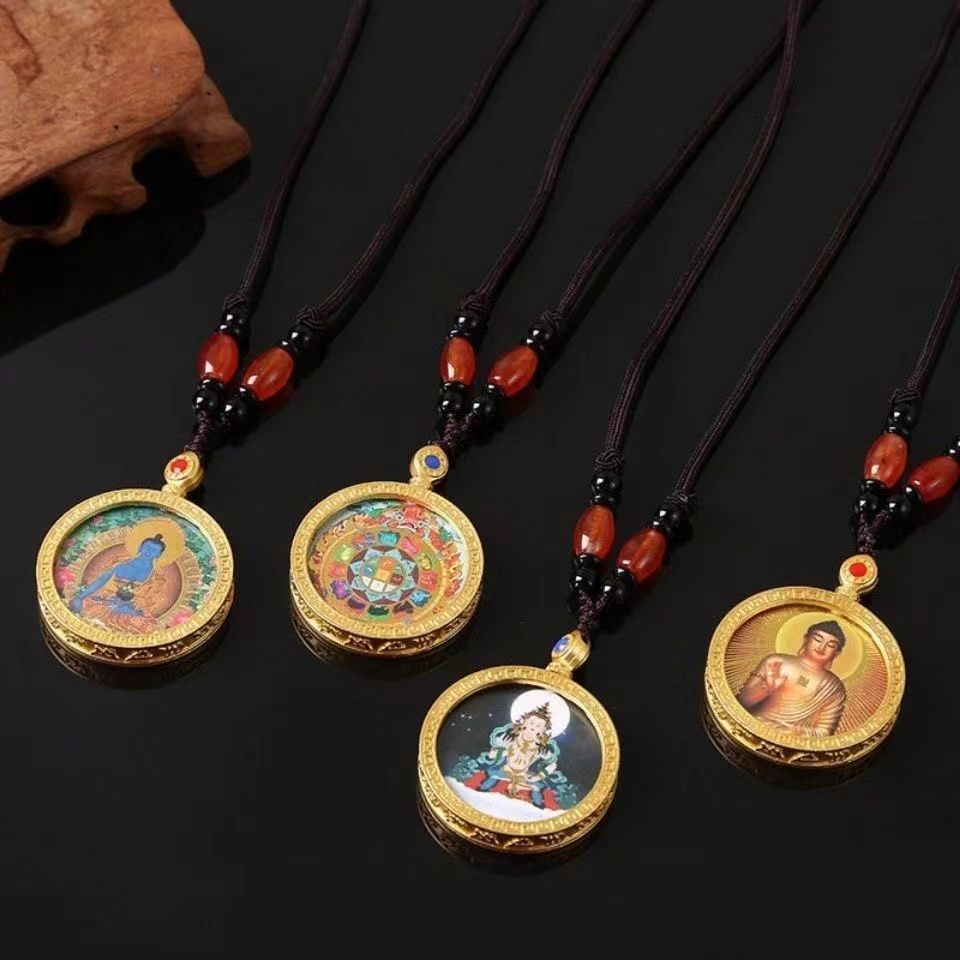 Jual Prajna French Eye Thangka Niche for a Statue of the Buddha round ...