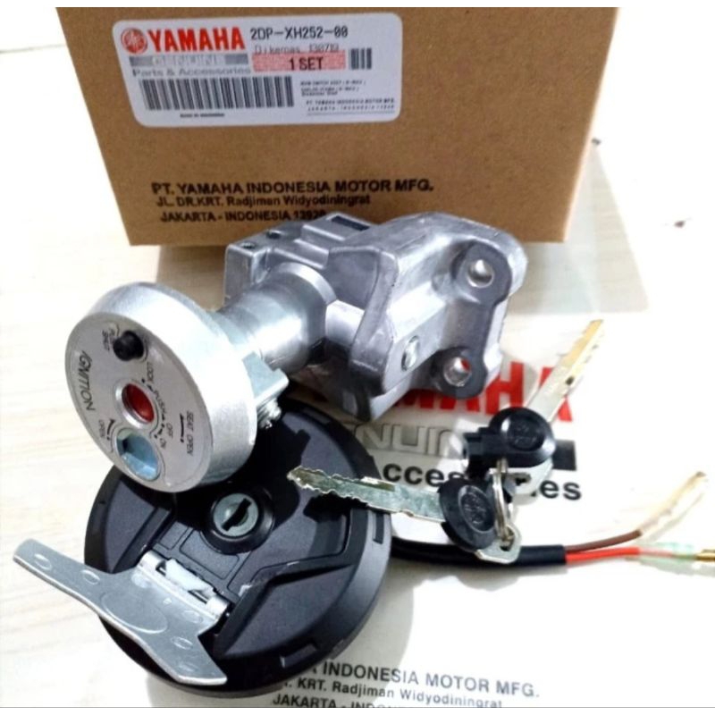 Jual kunci kontak assy yamaha nmax lengkap plus tutup tangki asli ...