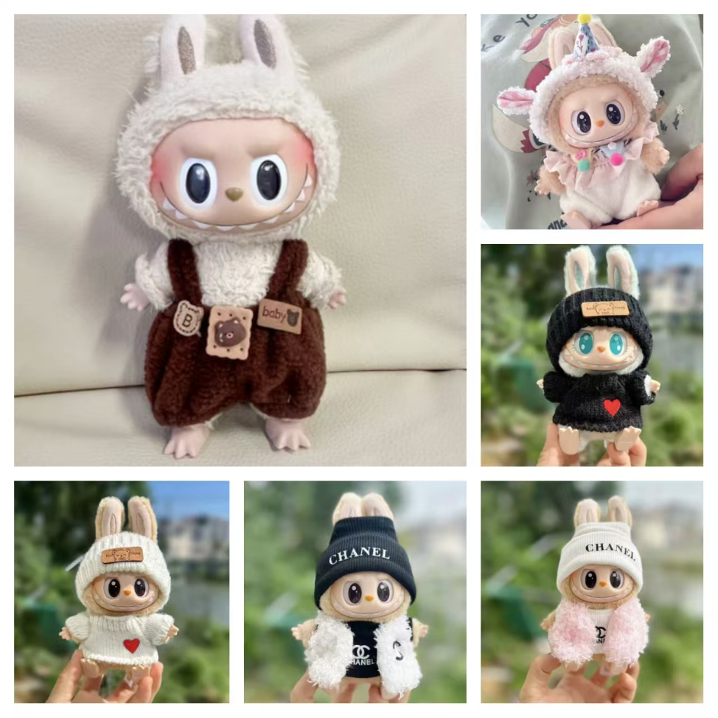 Jual (Clothes only) LABUBU New Chanel Style Toy Set | Shopee Indonesia