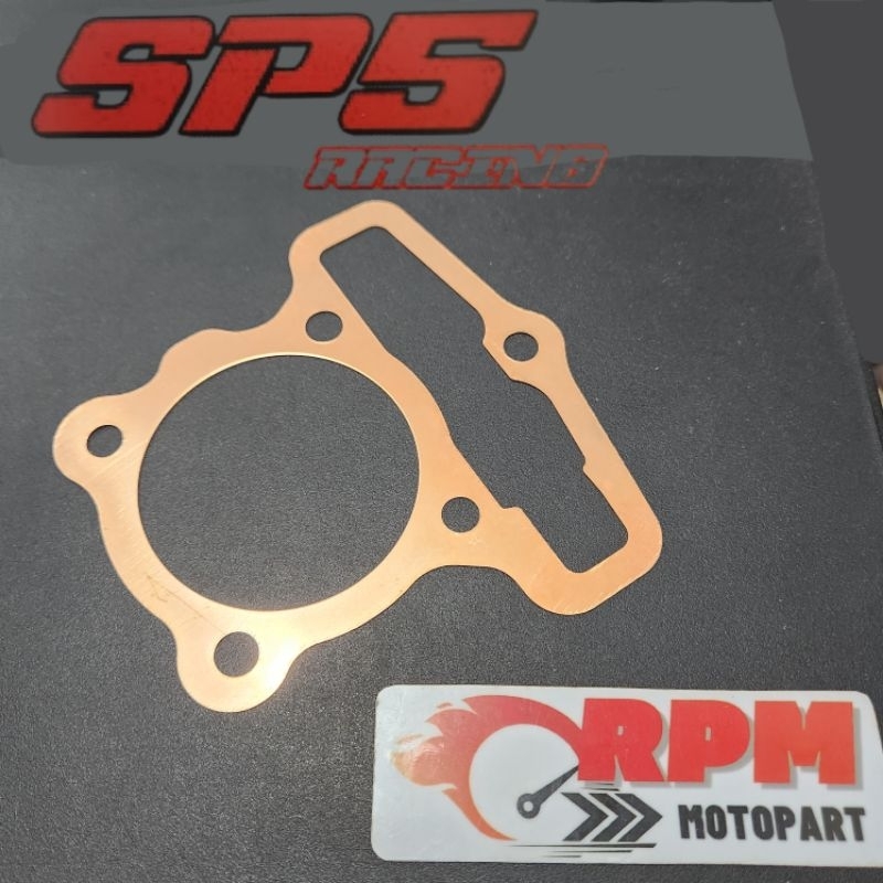 Jual Paking Blok Paking Head Tembaga Genio Beat New Scoopy New Beat ...
