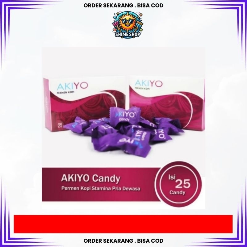Jual Akiyo Candy Original Asli Permen Ginseng 25 Pcs | Shopee Indonesia