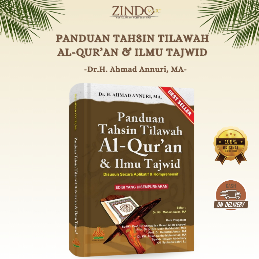 Jual BUKU PANDUAN TAHSIN TILAWAH AL-QUR'AN DAN ILMU TAJWID EDISI YANG DISEMPURNAKAN PUSTAKA AL ...