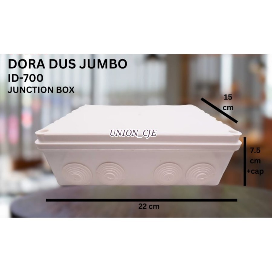 Jual Junction Box-Duradus/Duradoos Jumbo 22X15X7,5cm | Shopee Indonesia