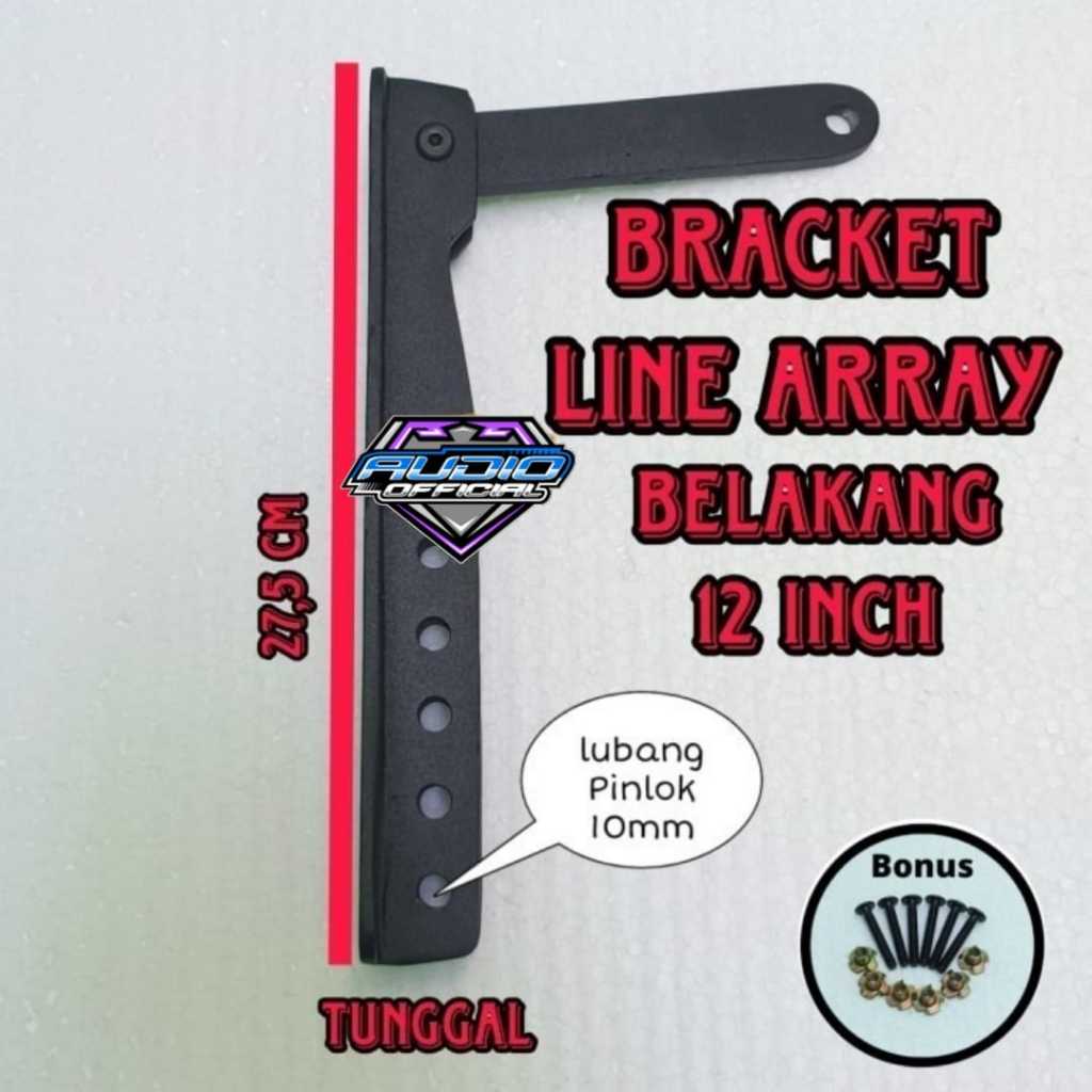 Jual Bracket Gantung BOX LINE ARRAY 12'' / Breket 12 inch (BELAKANG) Bahan Diral Almunium ...