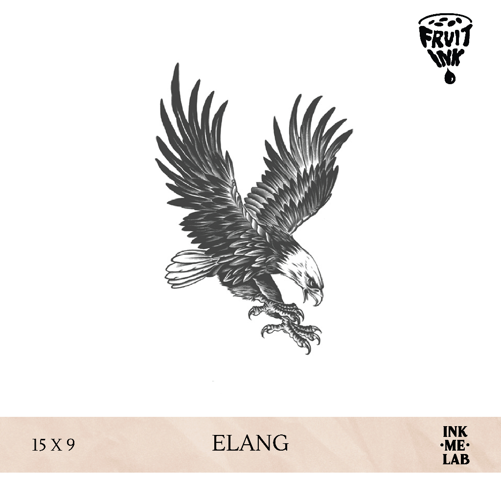 Jual ELANG Tattoo by Inkmelab 15X9 FULL ARM, Fruit Ink Tattoo Temporer ...