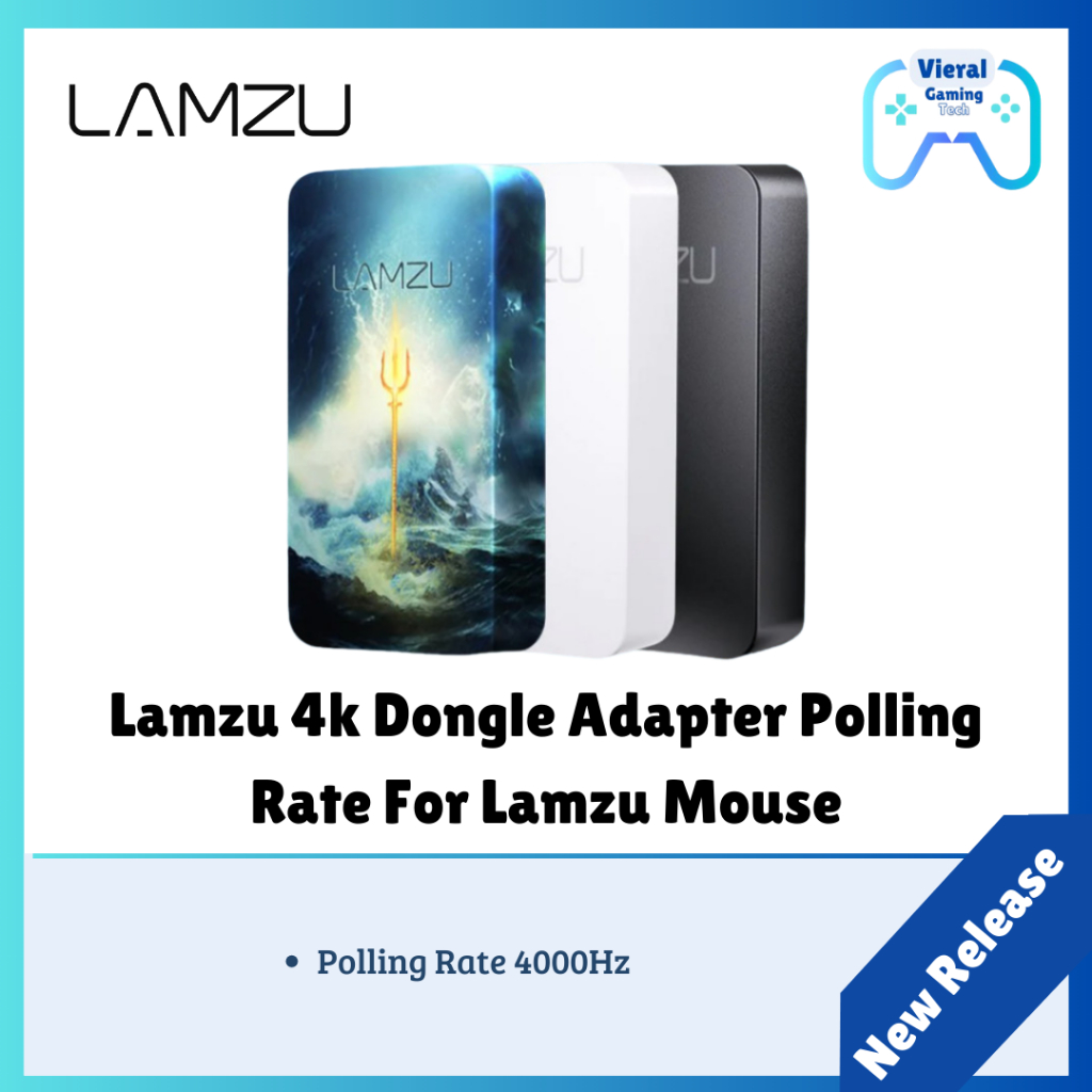 Jual Lamzu 4k Dongle Adapter Polling Rate For Lamzu Mouse | Shopee Indonesia