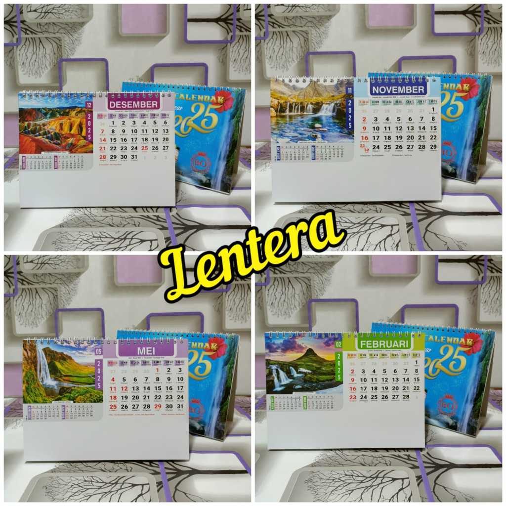 Jual KALENDER MEJA PEMANDANGAN ALAM 2025 | Shopee Indonesia