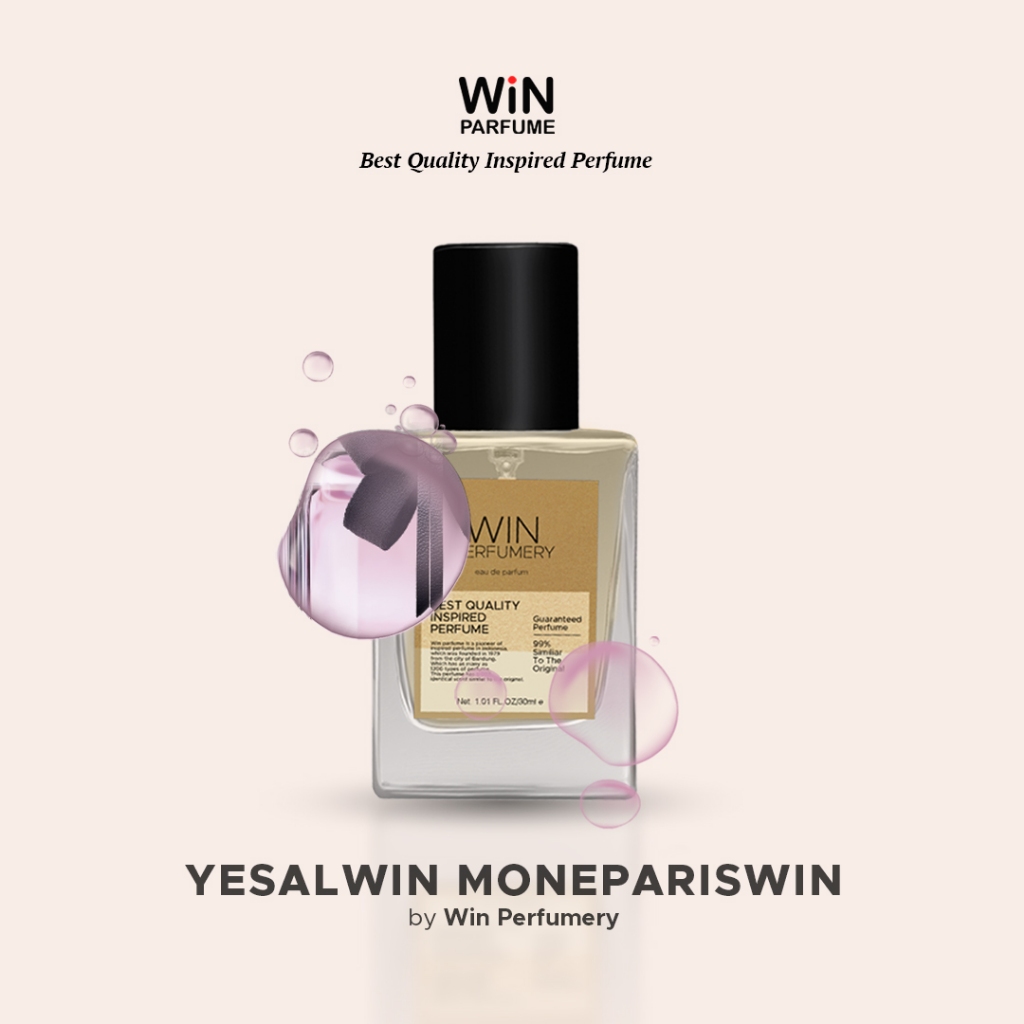 Jual [WIN PARFUME BANDUNG] NO. 444 YESALwin MOONPARISwin WOMEN | Shopee ...
