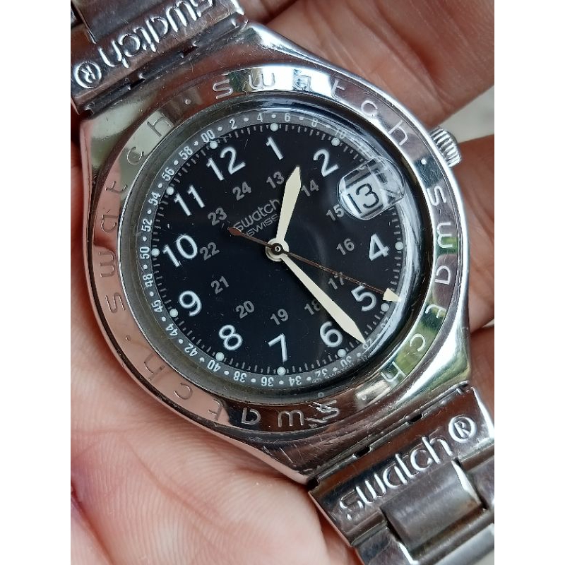 Jual Swatch irony military swiss made original | Shopee Indonesia