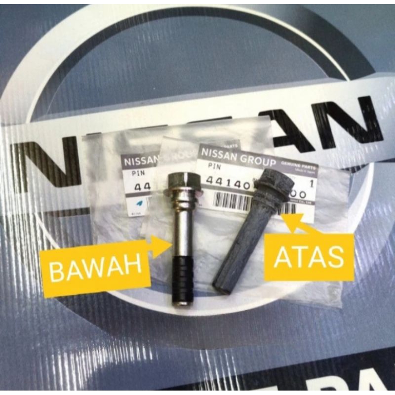Jual HM - Pin Baut Caliper / Pen Kaliper Rem Nissan Serena C26 Original - BAWAH | Shopee Indonesia
