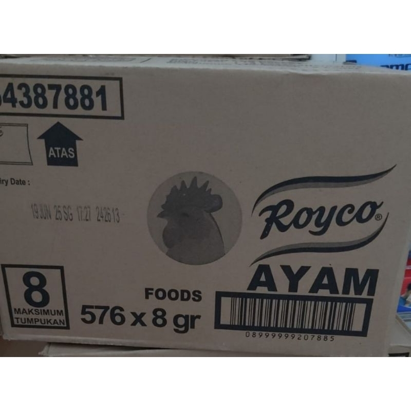 Jual ROYCO Ayam / Sapi Rencengan 1 Dus isi 576 Sachet @8gr | Shopee Indonesia