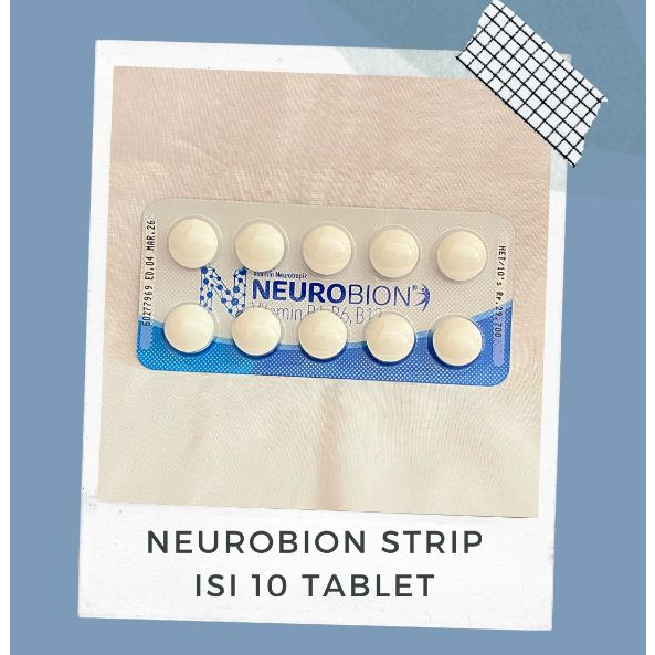 Jual NEUROBION PUTIH STRIP ISI 10 TABLET | Shopee Indonesia