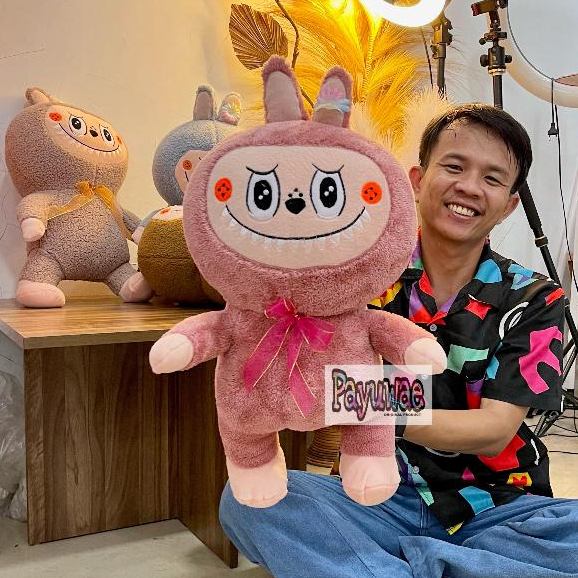 Jual BONEKA LABUBU TINGGI 60CM UKURAN BESAR THE MONSTER EXCITING ...