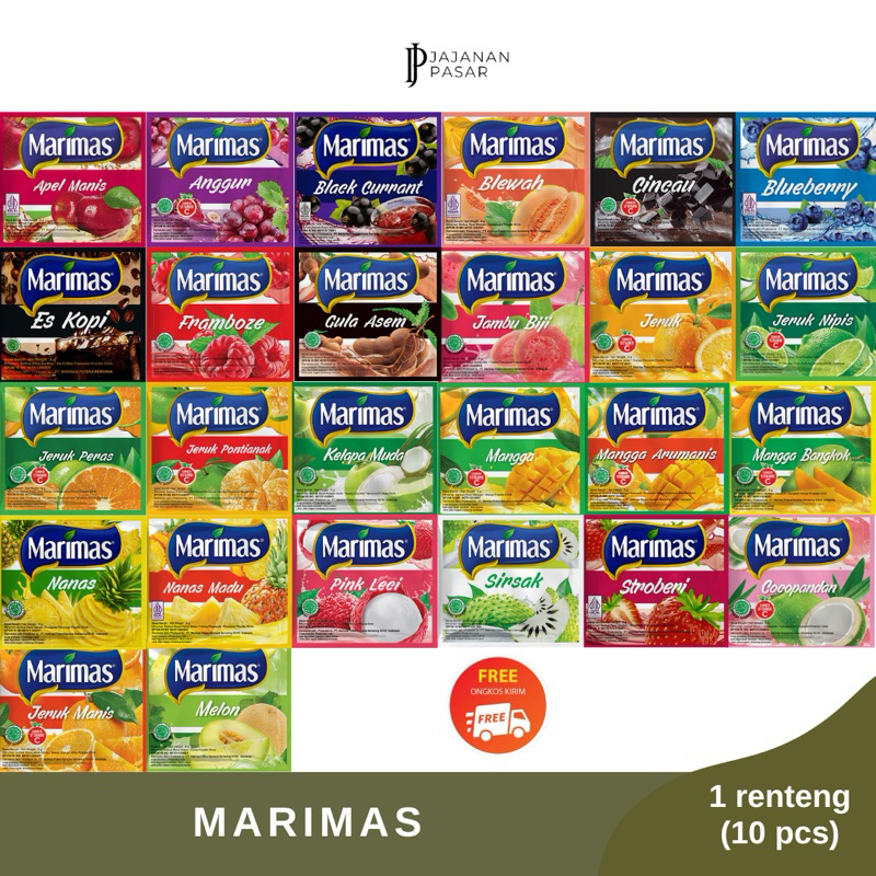 Jual Marimas All Variant 1 Renceng - 10pcs | Shopee Indonesia