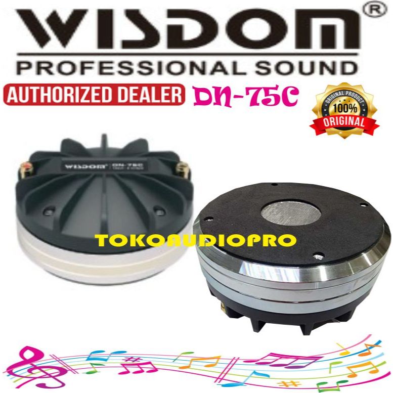 Jual Driver Speaker Wisdom DN75C Neodymium Driver Speaker Original dn ...