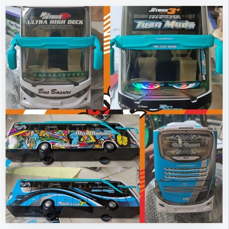 Jual Baru - Stiker Untuk Bus Basuri Plastik pabrikan 1:20 | Shopee ...