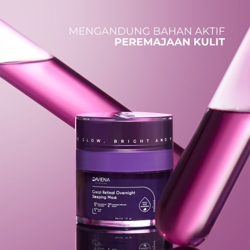Jual DAVIENA SKINCARE | THE GREAT RETINAL OVERNIGHT SLEEPING MASK ...