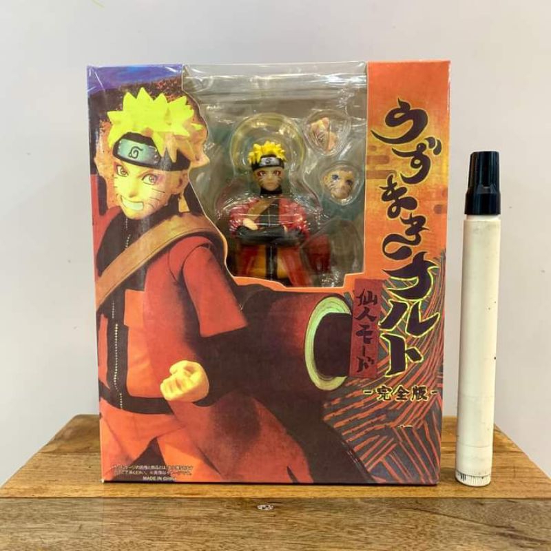 Jual mainan figureshf naruto sennin mode simple styleshfiguarts recast ...