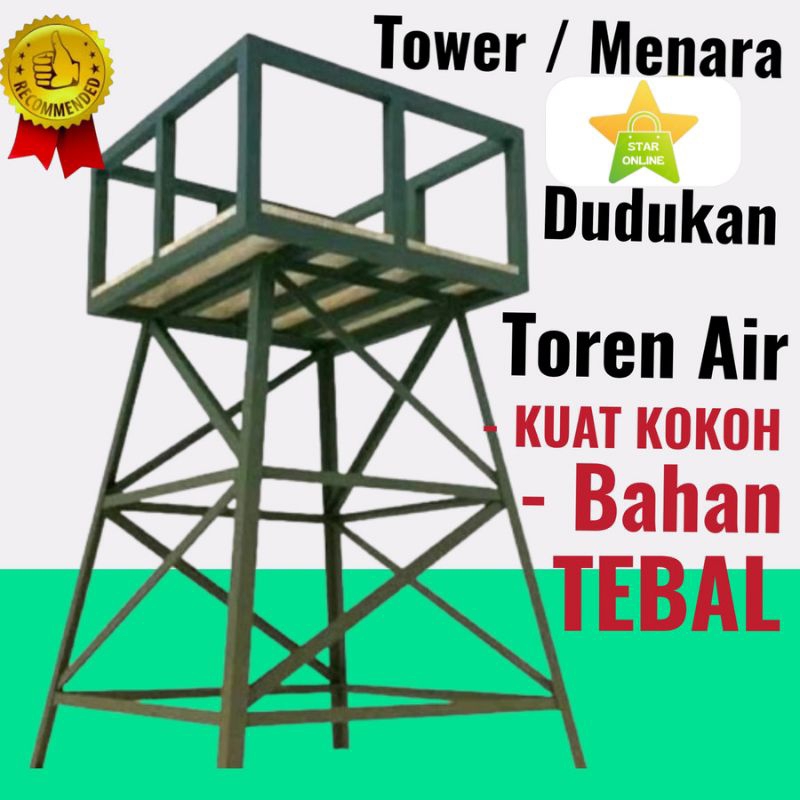 Jual Tower Dudukan toren penguin TB 110 1000 L tangki air 1000 Liter ...