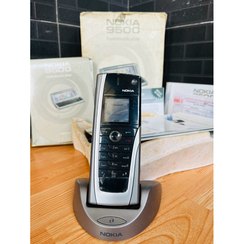Jual Nokia 9500 communicator segel fullset jadul kenangan langka.. | Shopee Indonesia