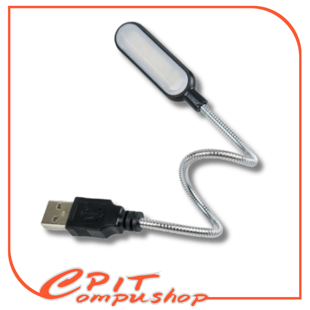 Jual TaffLED Lampu Baca Mini LED Reading Lamp Flexible USB Plug 5V 1W Cool White | Shopee Indonesia