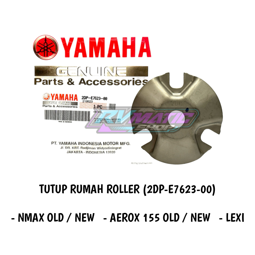 Jual PLAT TUTUP RUMAH ROLLER CAM NMAX OLD NMAX NEW AEROX 155 OLD AEROX 155 NEW LEXI ORIGINAL ...