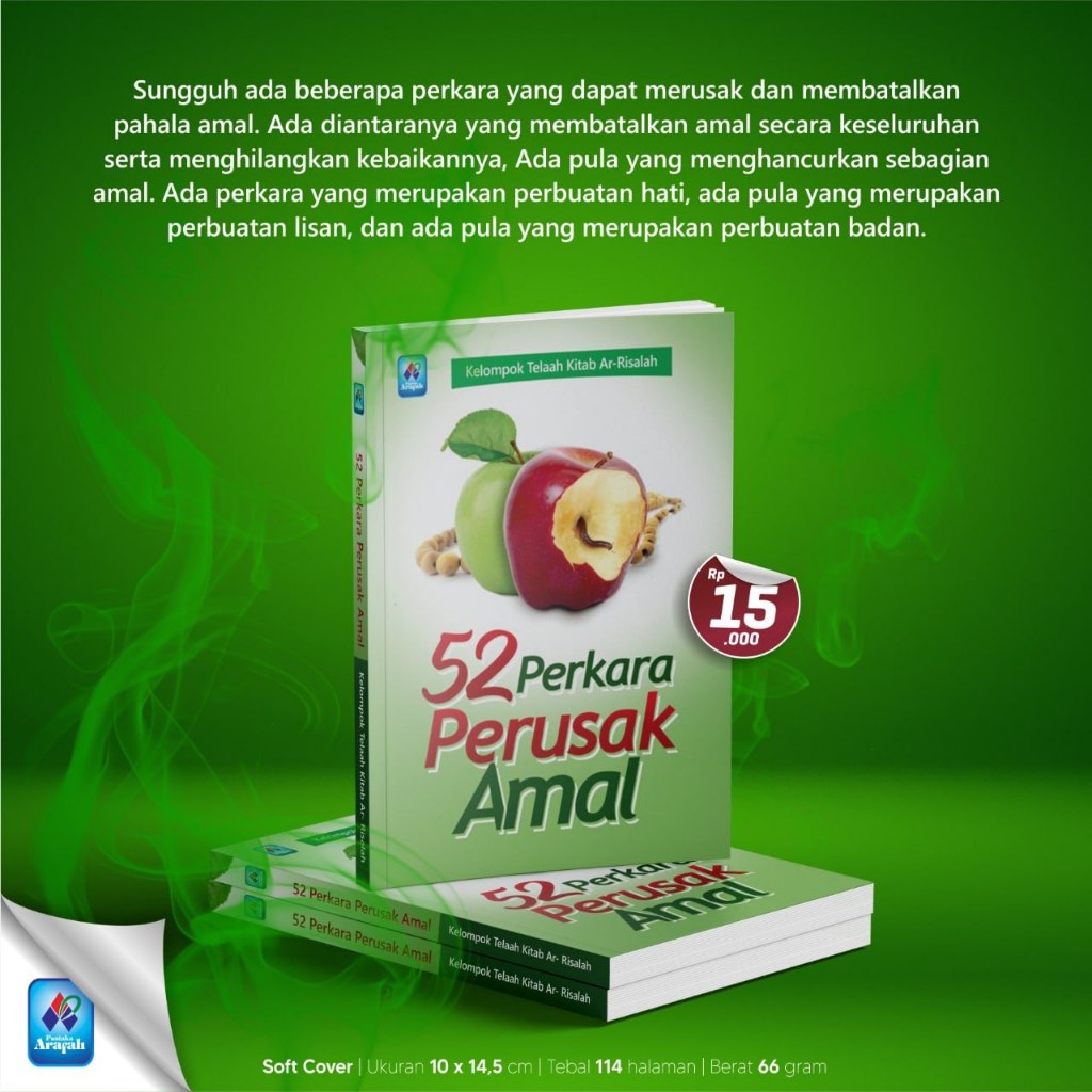 Jual Buku Skau - 52 Perkara Perusak Amal , Kelompok Telaah Kitab Ar ... Jual Buku Skau - 52 Perkara Perusak Amal , Kelompok Telaah Kitab Ar ...