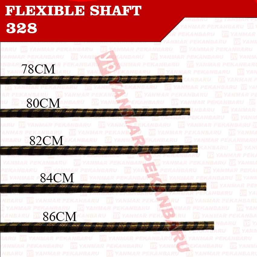 Jual 328 338 Flexibel Shaft Ulir Seling 76cm 78cm 80cm 82cm 84cm 86cm ...